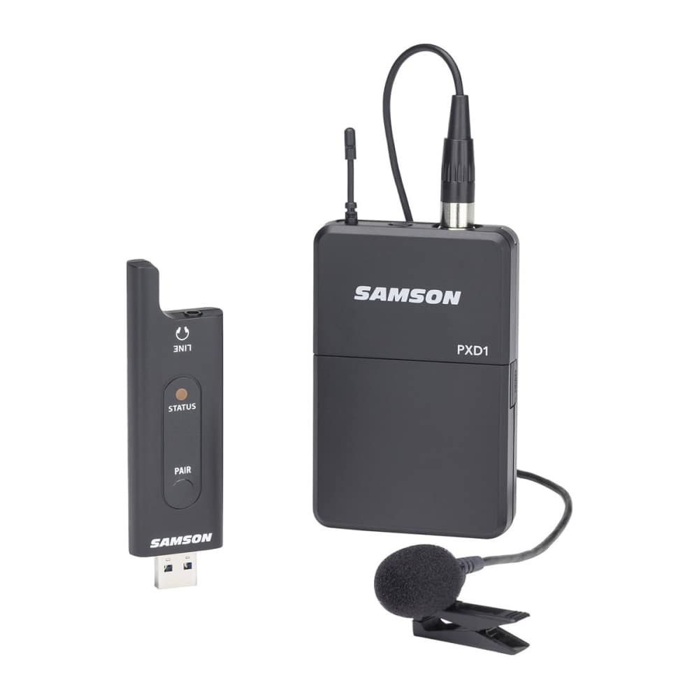 Samson Wireless Lapel 2.4GHz USB digital wireless system - MH Hub